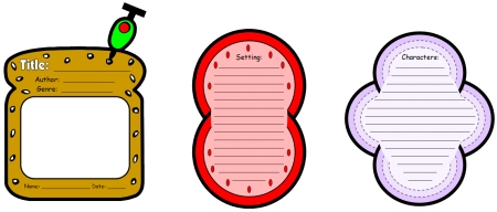 Sandwich Book Report Project: templates, printable worksheets, and ...